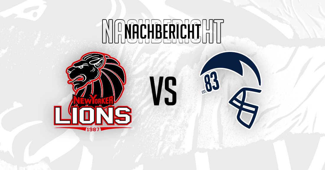 New Yorker Lions gewinnen Niedersachsen-Derby klar - Braunschweig Lions